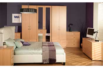 Home :: bedroom furniture :: ac range (beech)